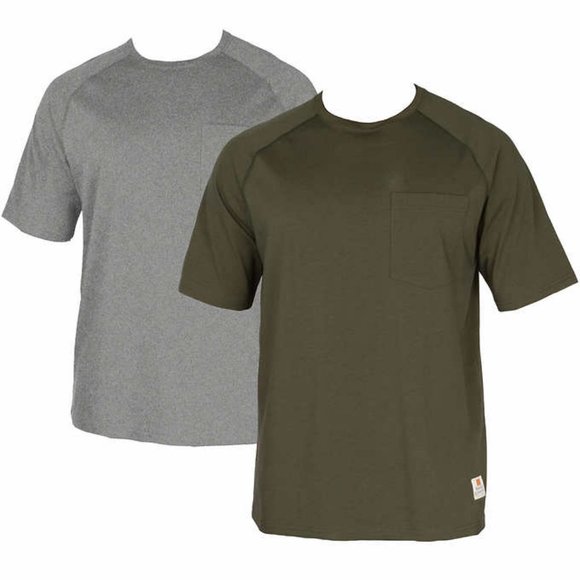 rugged elements | Shirts | Rugged Elements Work Tee 2pack Greengray ...
